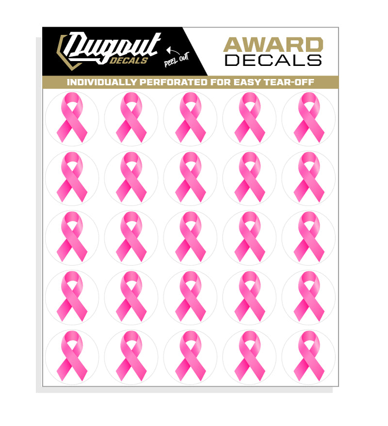Pink Ribbon – Dugout Decals