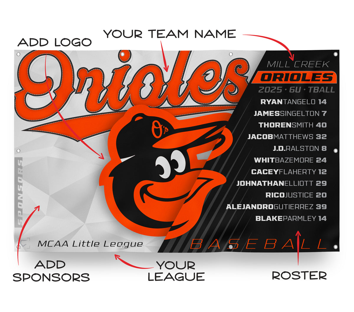 Shift Banner – Dugout Decals